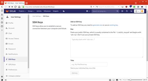 Quick Start · Wiki · David H Mathews Bootcamp · Gitlab