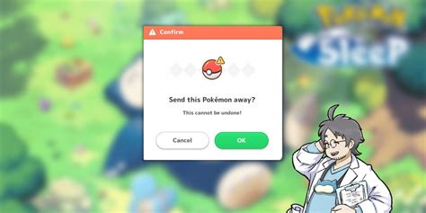 Pokemon Sleep How To Remove Pokemon