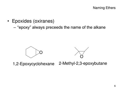 Ppt Ch 18 Ethers And Epoxides Powerpoint Presentation Free Download