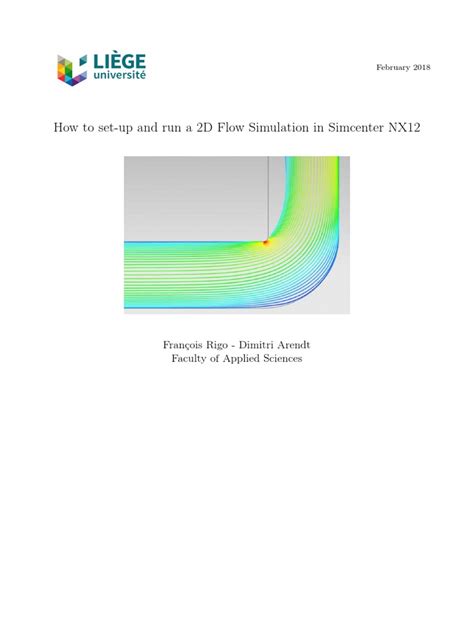 step by step guide for setting up and running a 2d flow simulation in