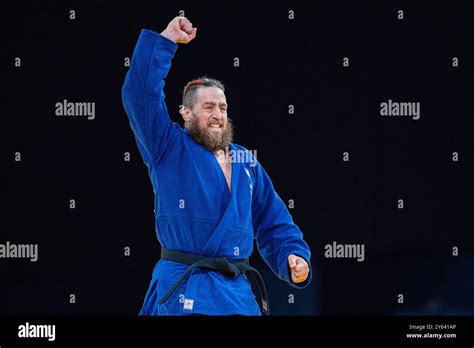 Jason Grandry Blue Of Team France Defeats Onur Tastan White Of Team Turkey In The Bronze