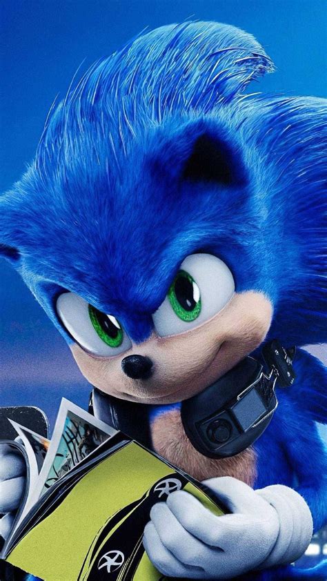 Download Sonic The Hedgehog Movie Poster Wallpaper