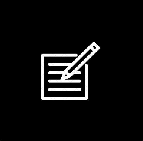 Black Notes Icon App Icon Ios App Icon Iphone Photo App