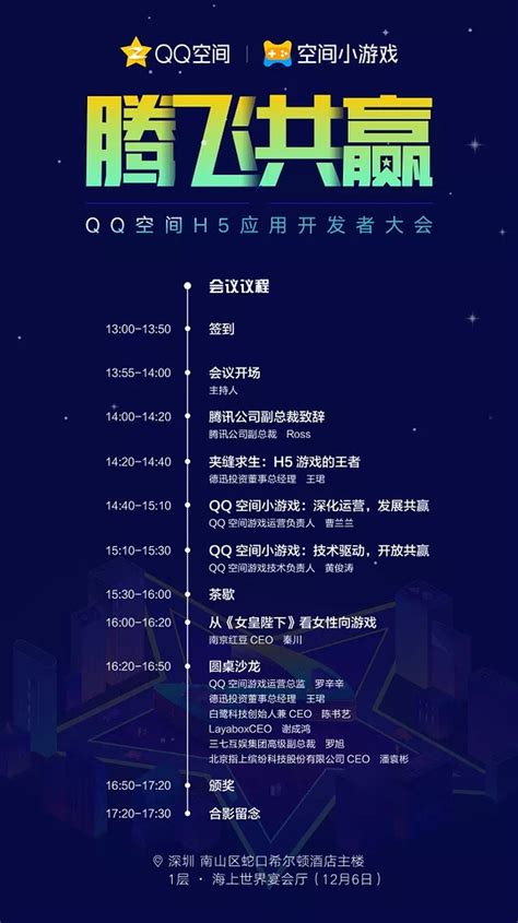 Qq空间h5开发者大会 ，cocos H5没来参加吗？腊鸭laya和白鹭egret两大劲敌可都来了 非技术 Cocos中文社区
