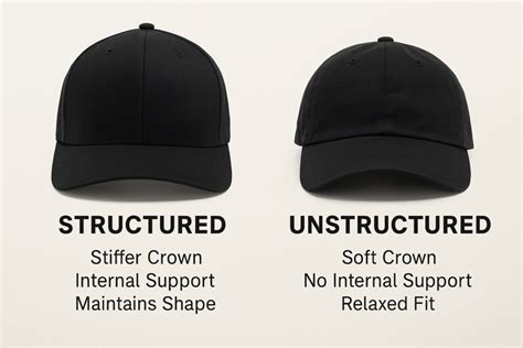 Structured Vs Unstructured Hats Whats The Real Difference
