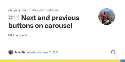 Next And Previous Buttons On Carousel Issue 11 Chilijung React Native Carousel View GitHub