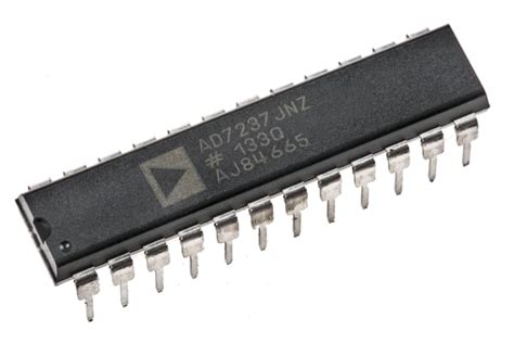 Analog Devices DAC Dual 8 Bit 5 6Msps 6LSB Parallel 20 Pin PDIP RS Components Indonesia