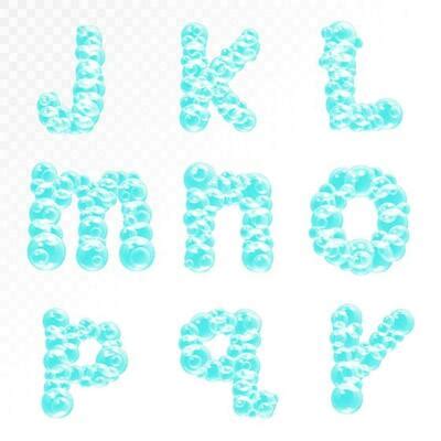 Bubble Letters Vector Art Icons And Graphics For Free Download