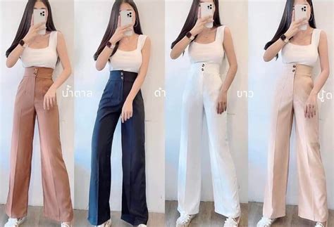 Sande กางเกงเอวสูง ผ้าซาร่า เก็บพุง เก็บทรงสวย ราคา 189 Facebook