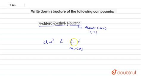 1 Butene Structure