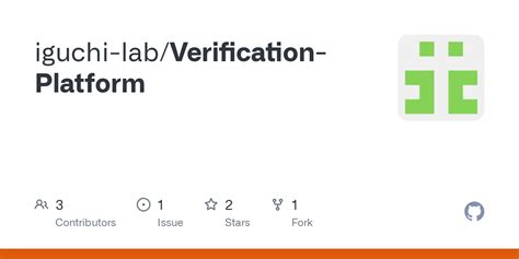 Github Iguchi Labverification Platform