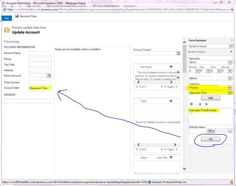 Crm 2013 Workflow To Set The Current Date And Time Hosks Dynamic Blog