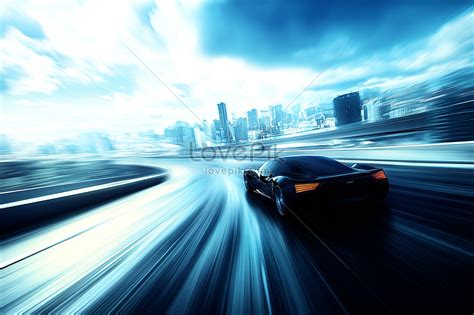 도시 고속도로의 자동차