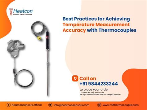 Thermocouples Accurate Temperature Measurement Heatcon Sensors