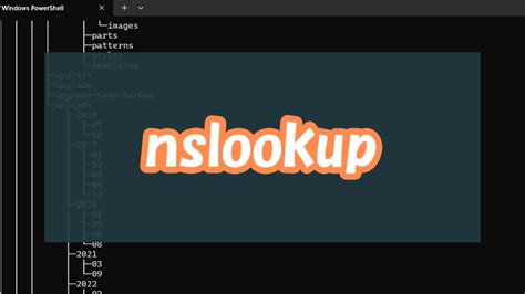 How To Use The Nslookup Command For Dns Queries Network