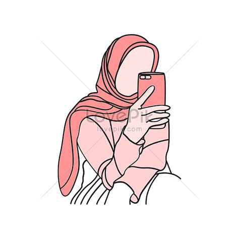 여자 포즈 라인 아트 스타일 일러스트 무료 다운로드 Lovepik