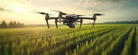 Premium Photo Cuttingedge Drone Autonomously Navigating A Vast