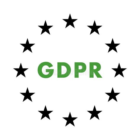 Gdpr Flat Icon Stock Illustration Illustration Of Implementation 118797184