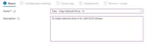 How To Map A Network Drive Using Microsoft Intune