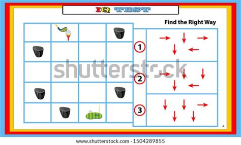 coding algorithmplace shapes coordinatesfind match numbers stock vector