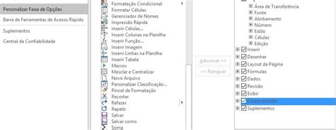 mostrar a guia desenvolvedor no excel tudo excel