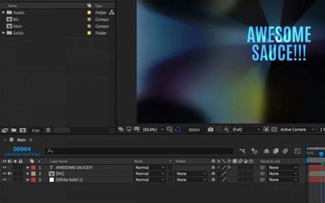 Understanding Render Settings And Output Modules In After Effects