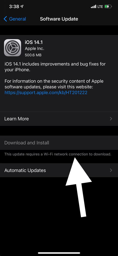 How To Fix This Update Requires A Wi Fi Network Connection To Download Error MacReports