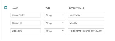 Sql Azure Data Factory V2 Event Trigger With File Name As Variable