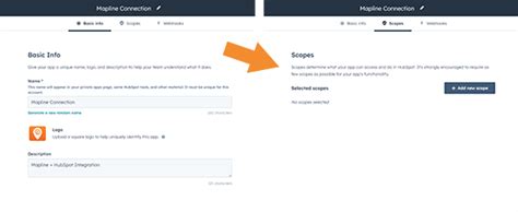 Connectors Hubspot Mapline