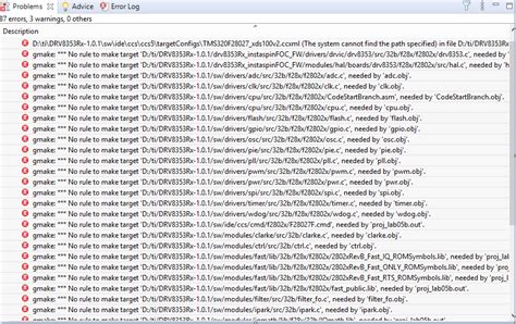 Drv8353rs Evm Code Compilation Process In Ccs Using Motorware Motor