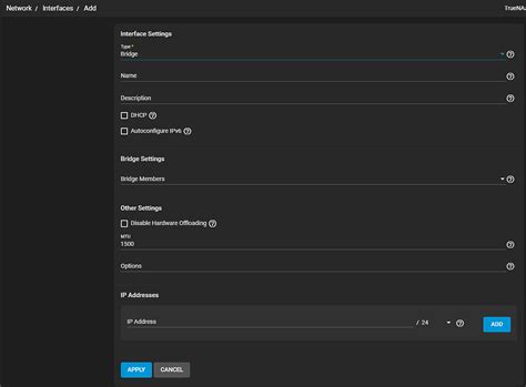 Setting Up a Network Bridge | TrueNAS Documentation Hub