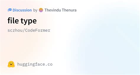 sczhou codeformer · file type