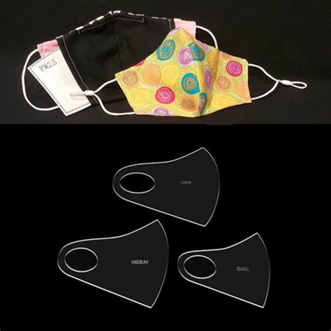 4pcs Set Plastic Sewing Template Clear Acrylic Sew Grandado