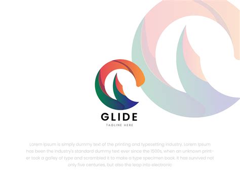 Concept Glide Logo Design Unused On Behance