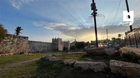 المركز الفلسطيني للإعلام مصادر محلية صور جانب من الأجواء من باب