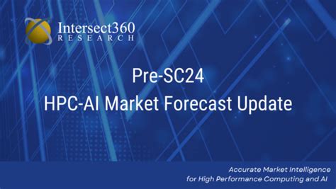 Pre Sc24 Hpc Ai Market Forecast Update Recording And Slides Intersect360 Research