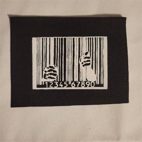 Barcode Patch Etsy