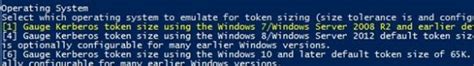configuring kerberos token size using the maxtokensize parameter windows os hub