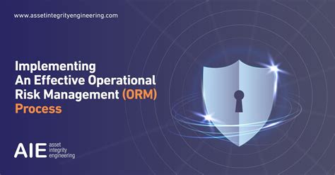 Implementing An Effective Operational Risk Management Orm Process Aie