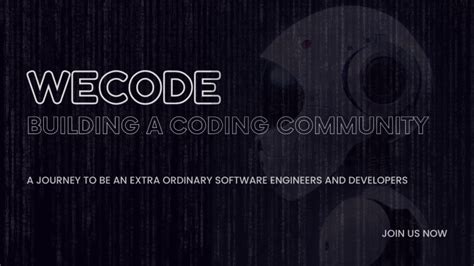 Wecode Community On Linkedin Wecode Jointherevolution