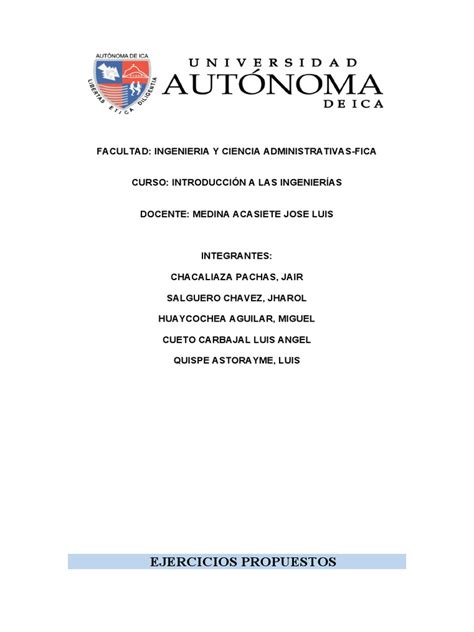 Ejercicios Propuestos De Algoritmo Pdf Algoritmos Informática
