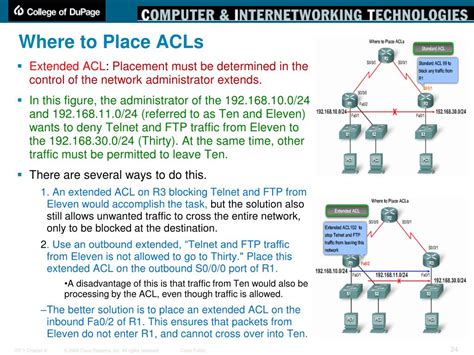 Ppt Access Control Lists Acls Powerpoint Presentation Free