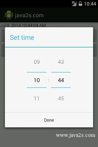 Android UI How To Use DatePickerDialog