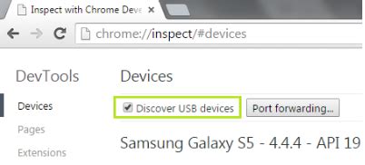 Inspect Elements on Android Mobile Devices by Various Methods