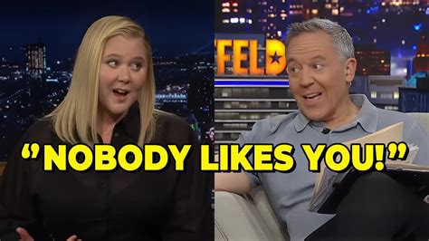 Greg Gutfeld Erupts After Amy Schumer Humiliates Him On His Own Show