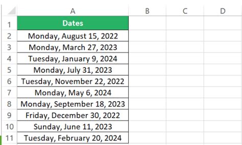 Excel Date Formula Explained Change Date Format Spreadsheeto