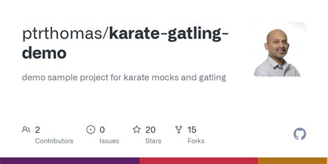 Github Ptrthomaskarate Gatling Demo Demo Sample Project For Karate