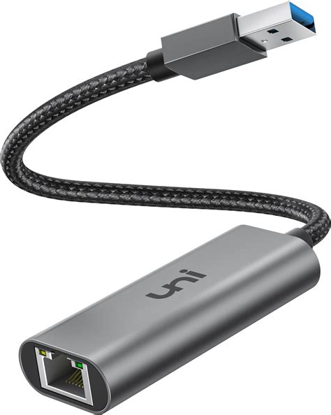 Amazon Com Uni Gbps USB To RJ Ethernet Adapter Ultra Speed Network Adapter Sturdy