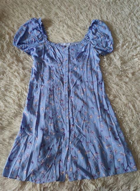 Ніжна віскозна сукня халат в квітковий принт — ціна 385 грн у каталозі Короткі сукні Купити