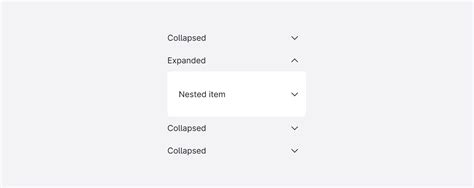 Usage Accordion Group Soul Design System